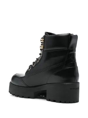 Givenchy Trekker Leather Combat Boots