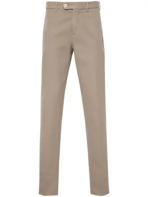 Brunello Cucinelli Slim-fit Trousers - Brown