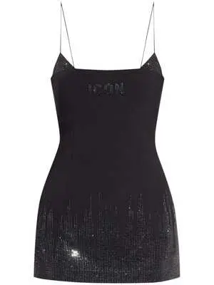 Dsquared2 Icon Rhinestone-embellished Mini Dress