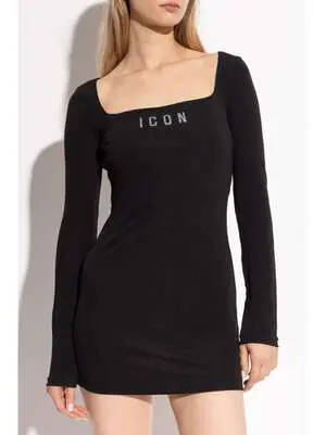Dsquared2 Logo-print Mini Dress