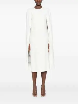 Stella McCartney Cape-design Dress - White