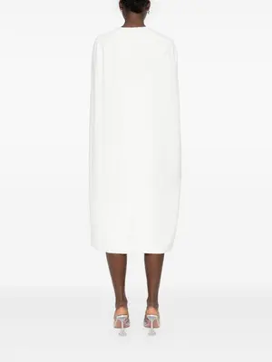 Stella McCartney Cape-design Dress - White