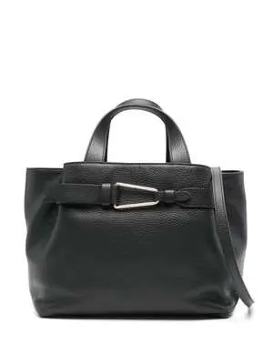 COCCINELLE Folded-detailing Tote Bag - Black