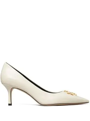Tory Burch Gold Tone Pumps