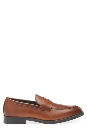 Nordstrom Edward Penny Loafer - Brown Ochre