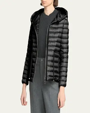 Moncler Raie Short Puffer Parka Jacket