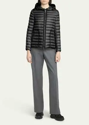 Moncler Raie Short Puffer Parka Jacket