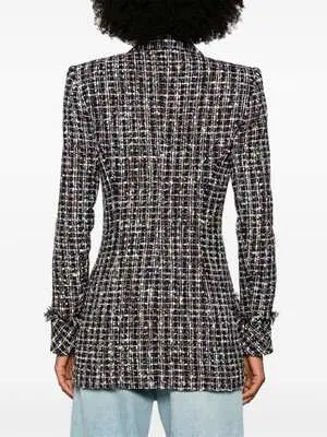 Balmain Single-breasted Tweed Jacket