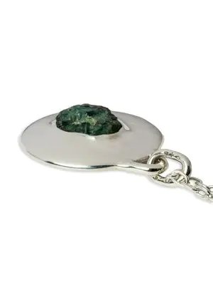 PARTS OF FOUR Disk Necklace - Silver
