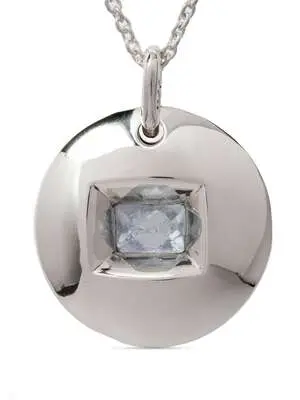 PARTS OF FOUR Disk Necklace - Silver