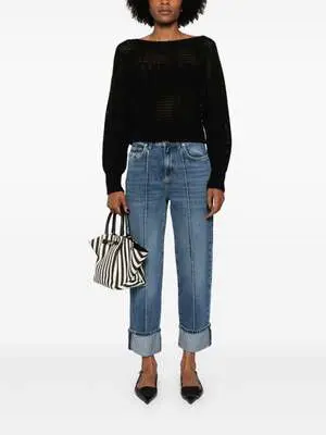 Liu Jo Mid-rise Cropped Jeans