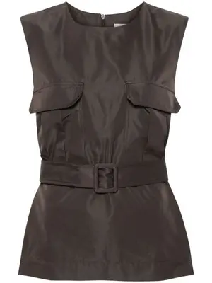 P.a.r.o.s.h Straight Hem Vests For Women