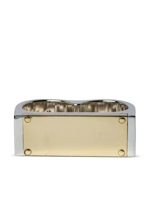 PARTS OF FOUR Plate Double Ring - Silver