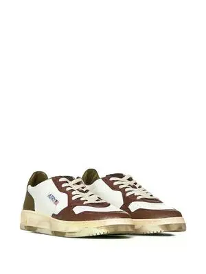 AUTRY Sup Vint Low Leather Sneakers