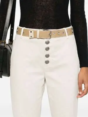 DONDUP Nima Logo-plaque Trousers