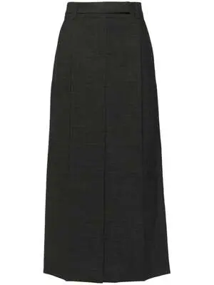 Brunello Cucinelli Darted Pencil Skirt - Grey