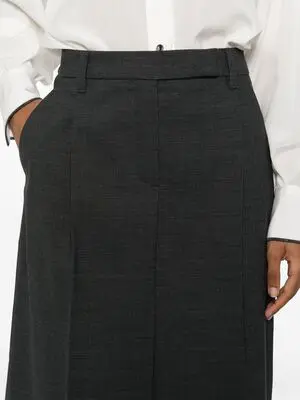 Brunello Cucinelli Darted Pencil Skirt - Grey
