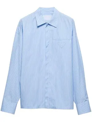 Prada Pinstripe-print Shirt