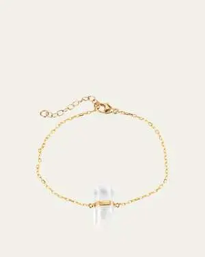 Jia Jia Crystal Quartz Chain Bracelet