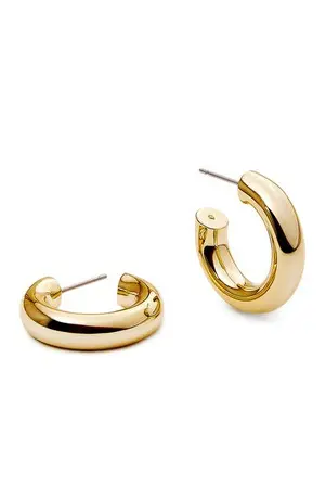 ANA LUISA Tia Mini Hoop Earrings - Gold