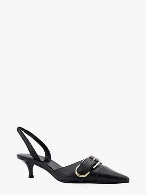 Givenchy Voyou Leather Slingback - Black