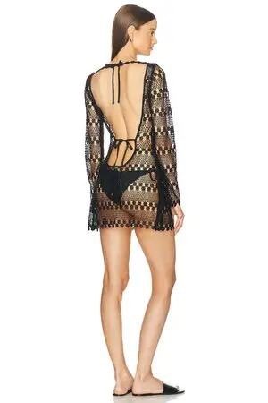 Agent Provocateur Maiya Cover Up Dress - Black