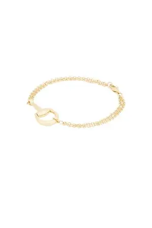 Gucci Horsebit Bracelet - Yellow Gold