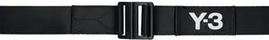 Y3 Y-3 CL L Webbing Belt - Black