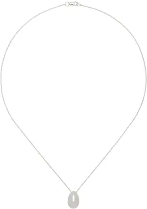 SOPHIE BUHAI Sophie Buhai Silver Tiny Egg Pendant Necklace - Sterling Silver