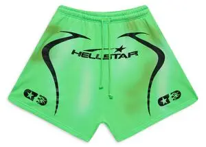 HELLSTAR Warm Up Shorts - Neon Green