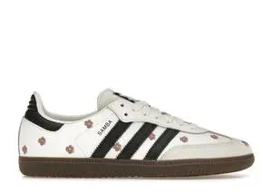 Adidas Samba Light Purple Floral Sneakers - White/cloud White/core Black