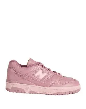 NEW BALANCE 550 Leather Low-top Sneakers - Pink