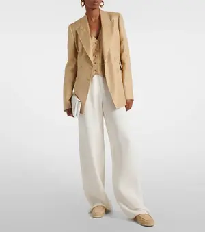 TOD'S Suede Espadrilles - Beige