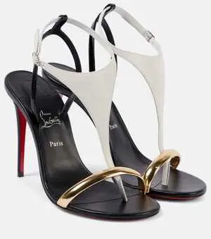CHRISTIAN LOUBOUTIN Christian Louboutin Athina 100 Leather Sandals