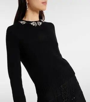 Giambattista Valli Embellished Wool Sweater