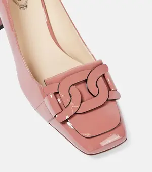TOD'S Patent Leather Pumps - Pink