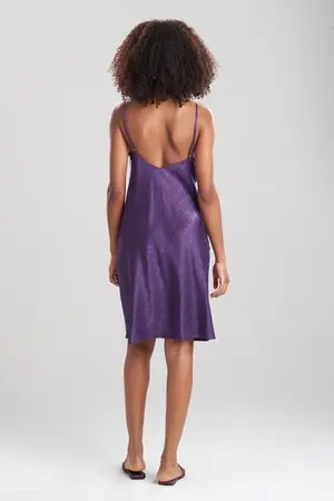 Natori Infinity Jacquard Slip - Purple