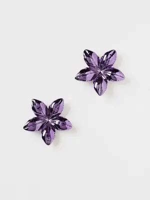 Marni MARNI Flower Earrings Orchid