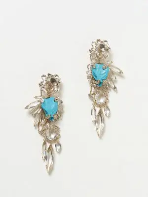 Ermanno Scervino Dangle Earrings - Turquoise