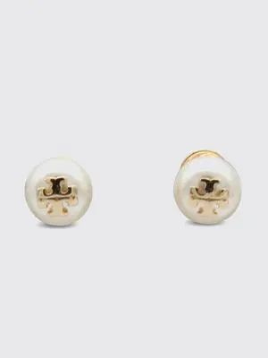 Tory Burch Jewel Stud Earrings - Ivory