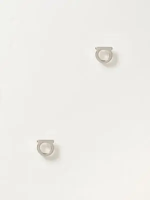 FERRAGAMO Jewel Earrings - Silver