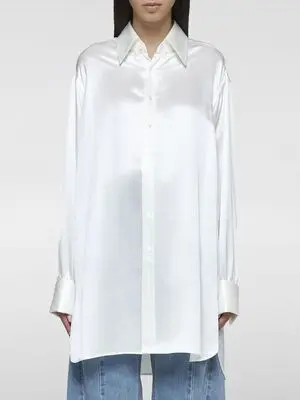 Women's White Silk Shirts