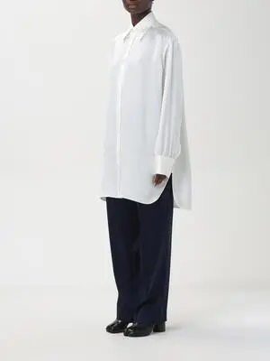 MAISON MARGIELA Silk Shirt - White