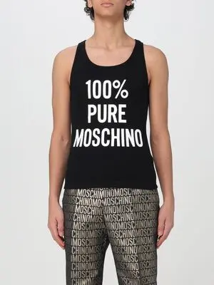 Men's Moschino Black Tops