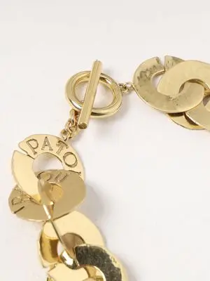 PATOU Tone Logo Chain Necklace - Gold