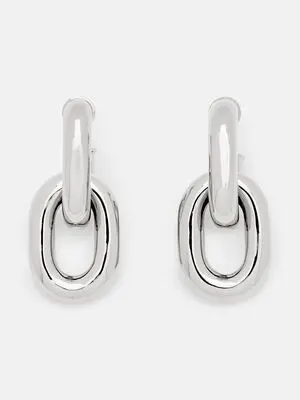 Rabanne Hoop Earrings - Silver