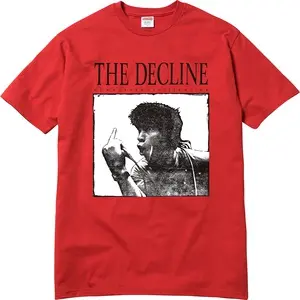 Supreme Decline Of Western Civilization Tee Shirt - Red
