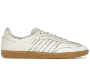Adidas Samba Snakeskin Sneakers - Core White/core White/gum