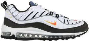 Nike Air Max 98 Sneakers - White/team Orange/black