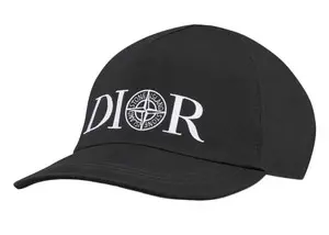 Dior X Stone Island Baseball Cap - Black